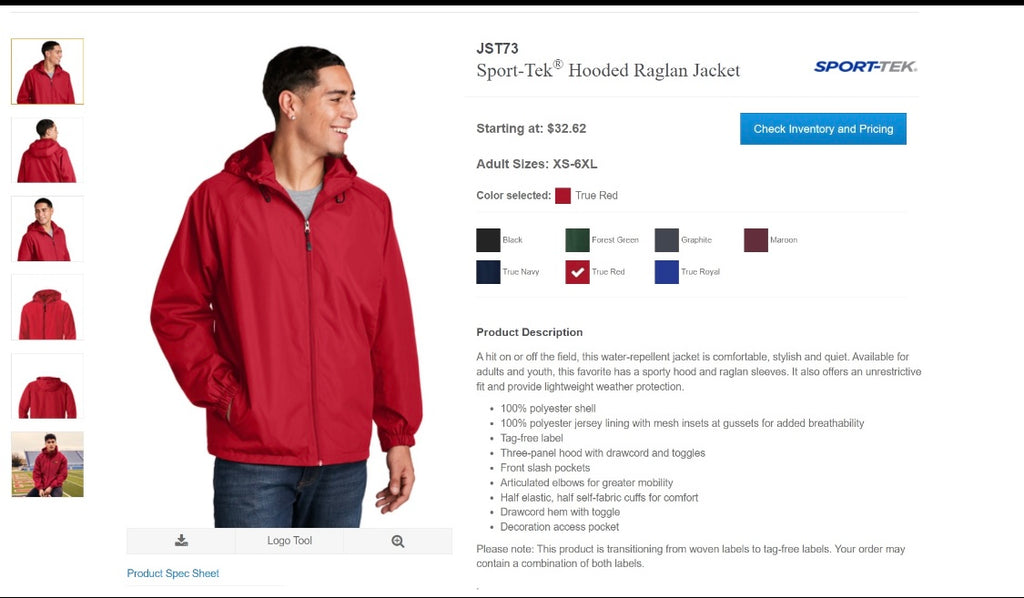 Inspire Men's Hooded Jacket – 3B Apparel and Design