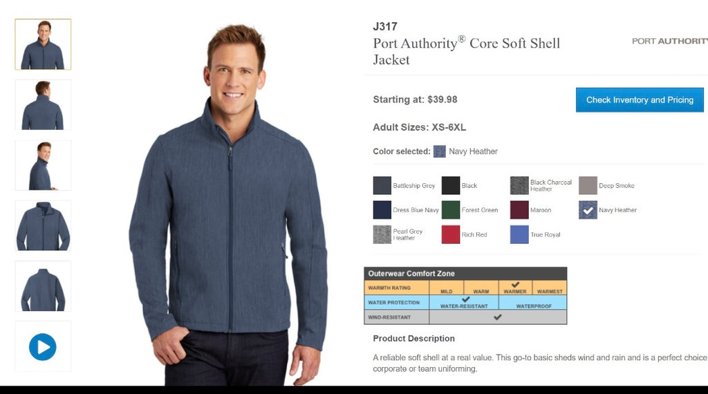 Inspire Men's Soft Shell Jacket – 3B Apparel and Design